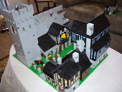 Lego Castles: Modular Castle Section - Medieval Village (Connects to ...