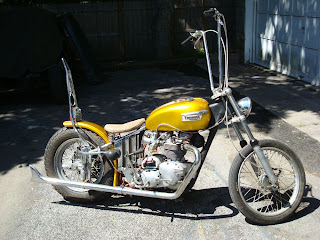 Frisco Choppers and the Lifestyle: 70's Frisco Style Triumph Chopper