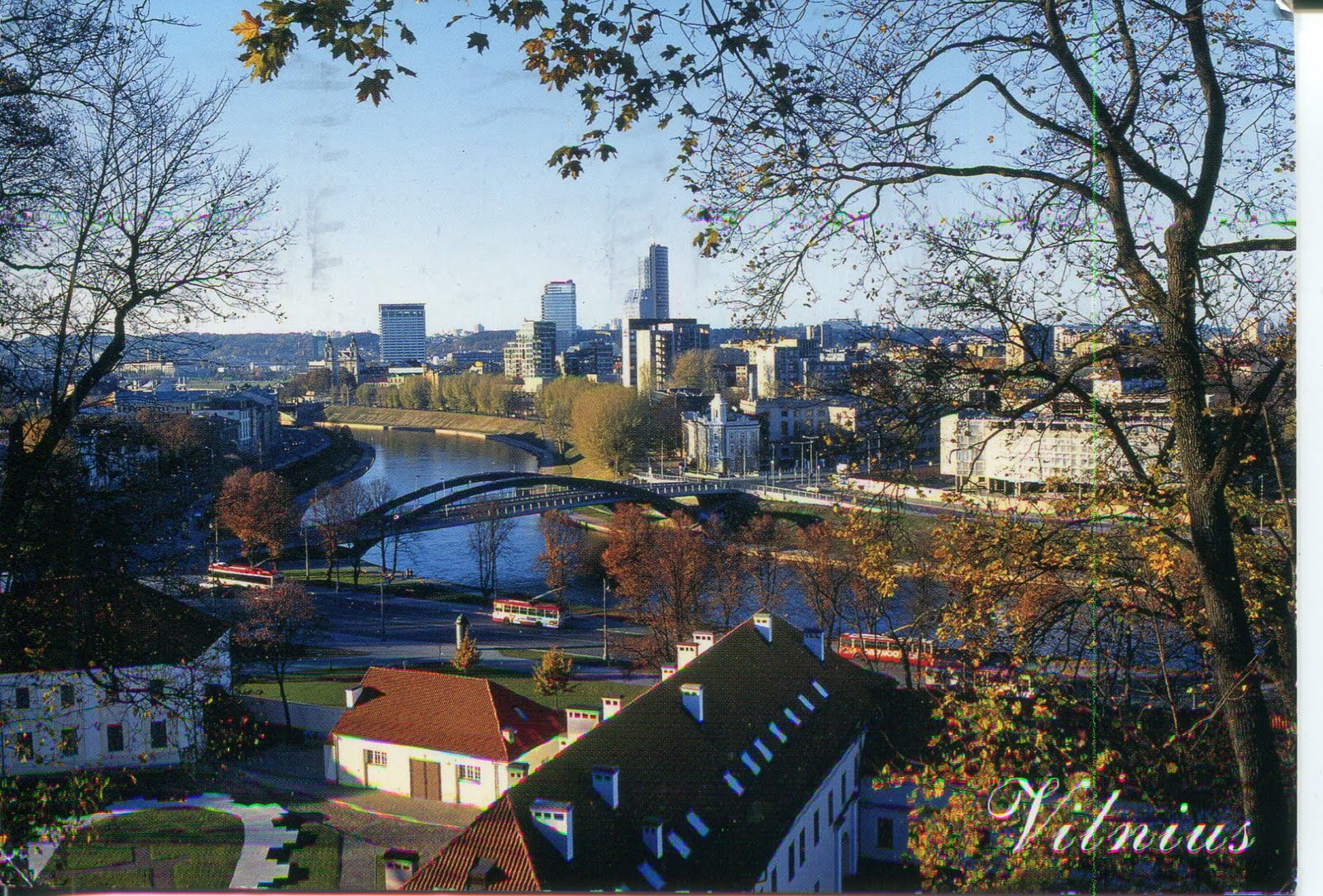 collect ROC: Lithuania Postcard: View of Vilnius