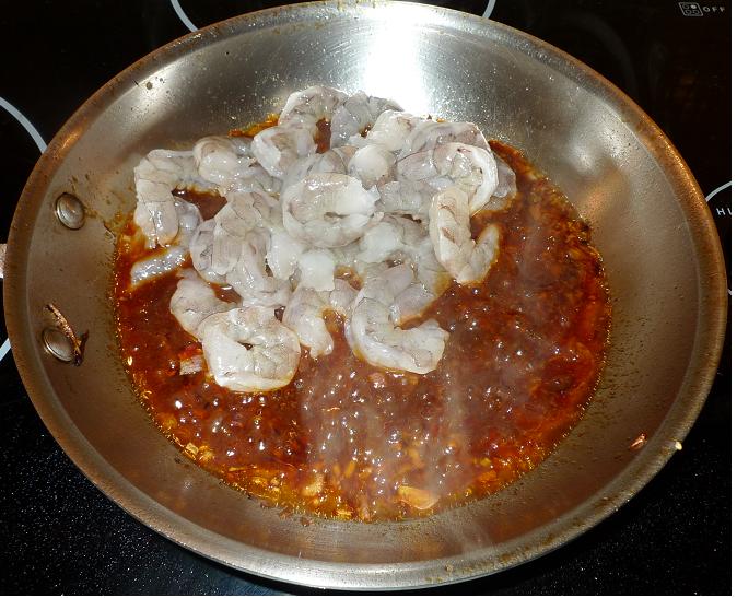 Amporn's Thai Kitchen: Stir-fried Shrimp with tamarind sauce