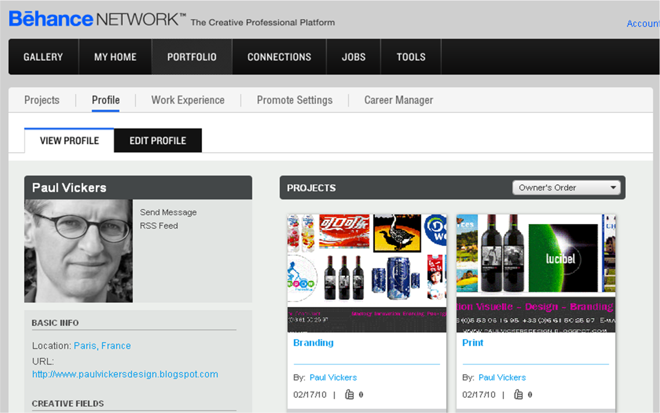 Paul Vickers : Design Thinking: Paul is on Behance Network