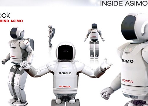 robot ASIMO: new version amazing robot asimo