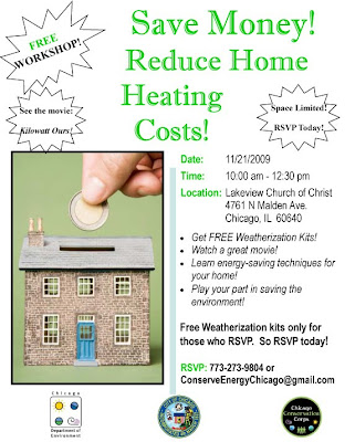 Uptown Update: Free Weatherization Kit & Free Seminar Saturday