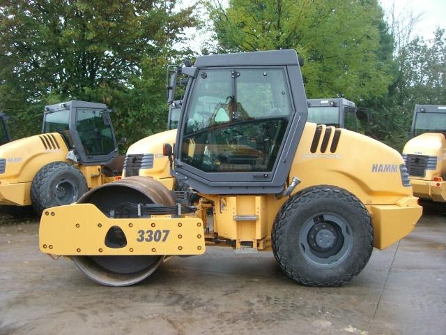 CILINDRU COMPACTOR MIXT Hamm 3307 HT 7.6 tone de vanzare cilindri ...