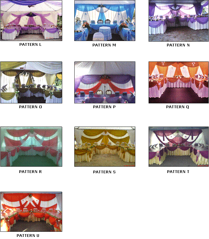 Canopy @ Sabak Bernam: Contoh - Contoh Pattern Makan Beradap