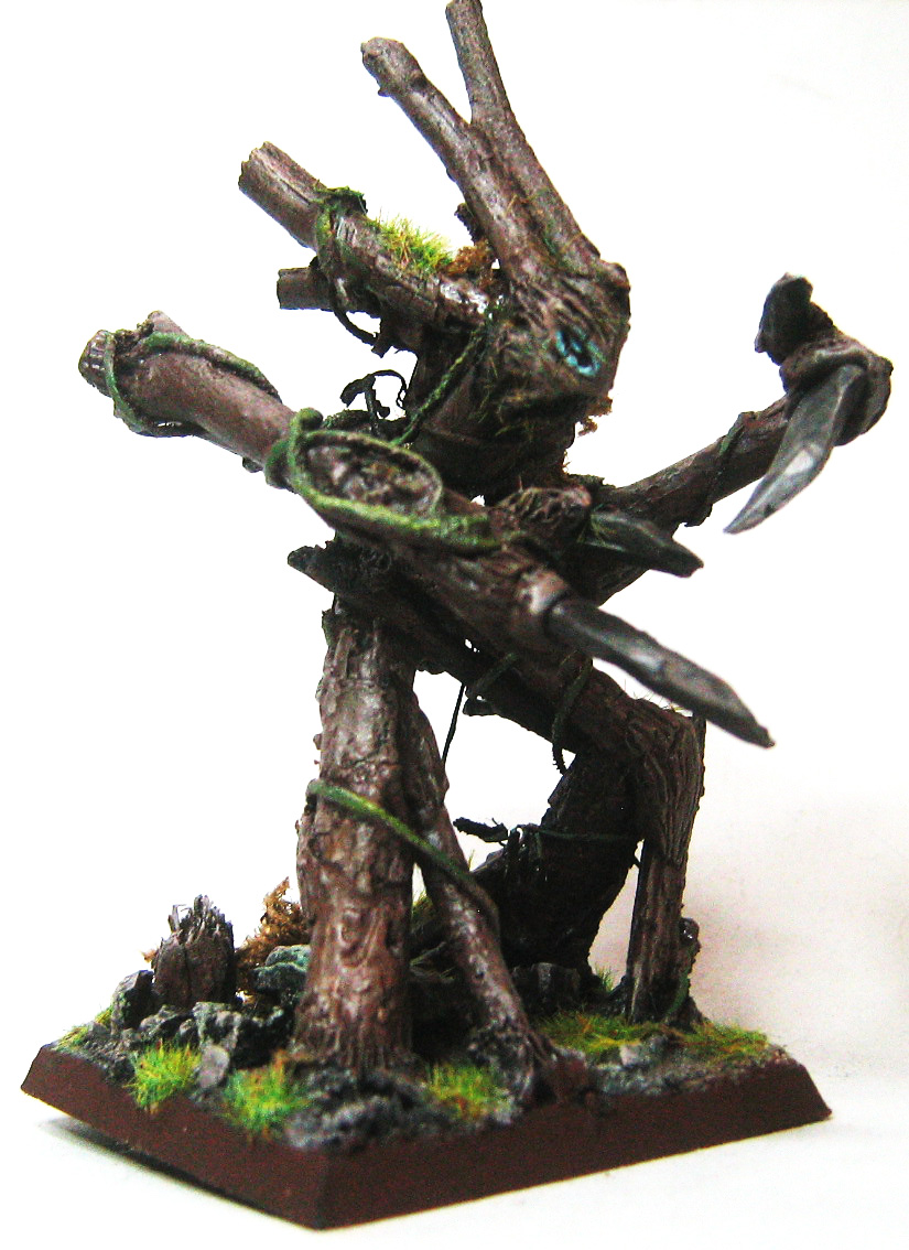 Avernus in Miniature: Scratch Built Treekin Model Painted