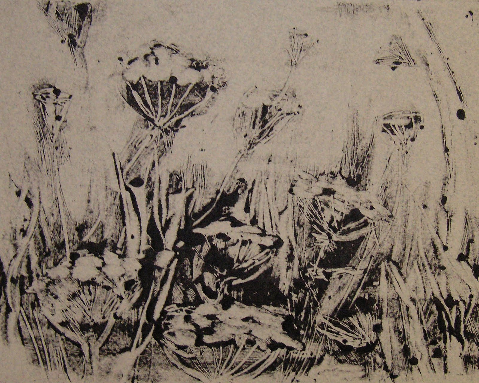 Painting My World: Experimenting with Monoprints and Pastel