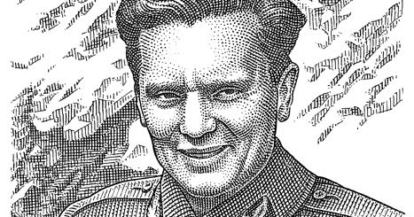 HEDCUTS: Wall Street Journal's stipple portraits: Josip Broz Tito