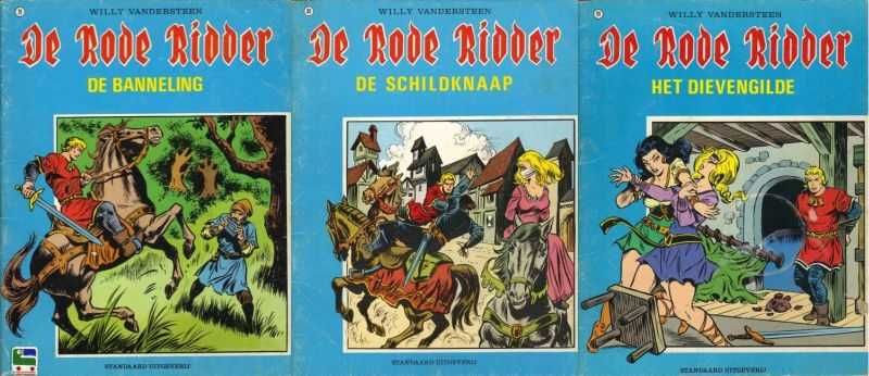 De Belezen Kater: De Rode Ridder - Blauwe Reeks
