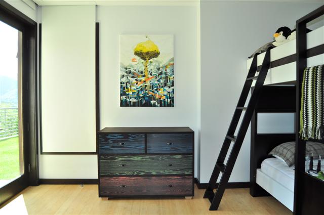 pdwoodworking: Four drawer roasted red oak chest, finished