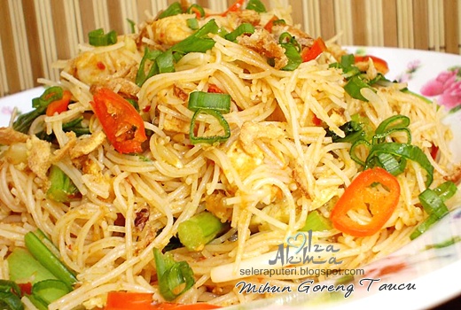 Mee Hoon Goreng Taucu - Singgahsana Kitchen