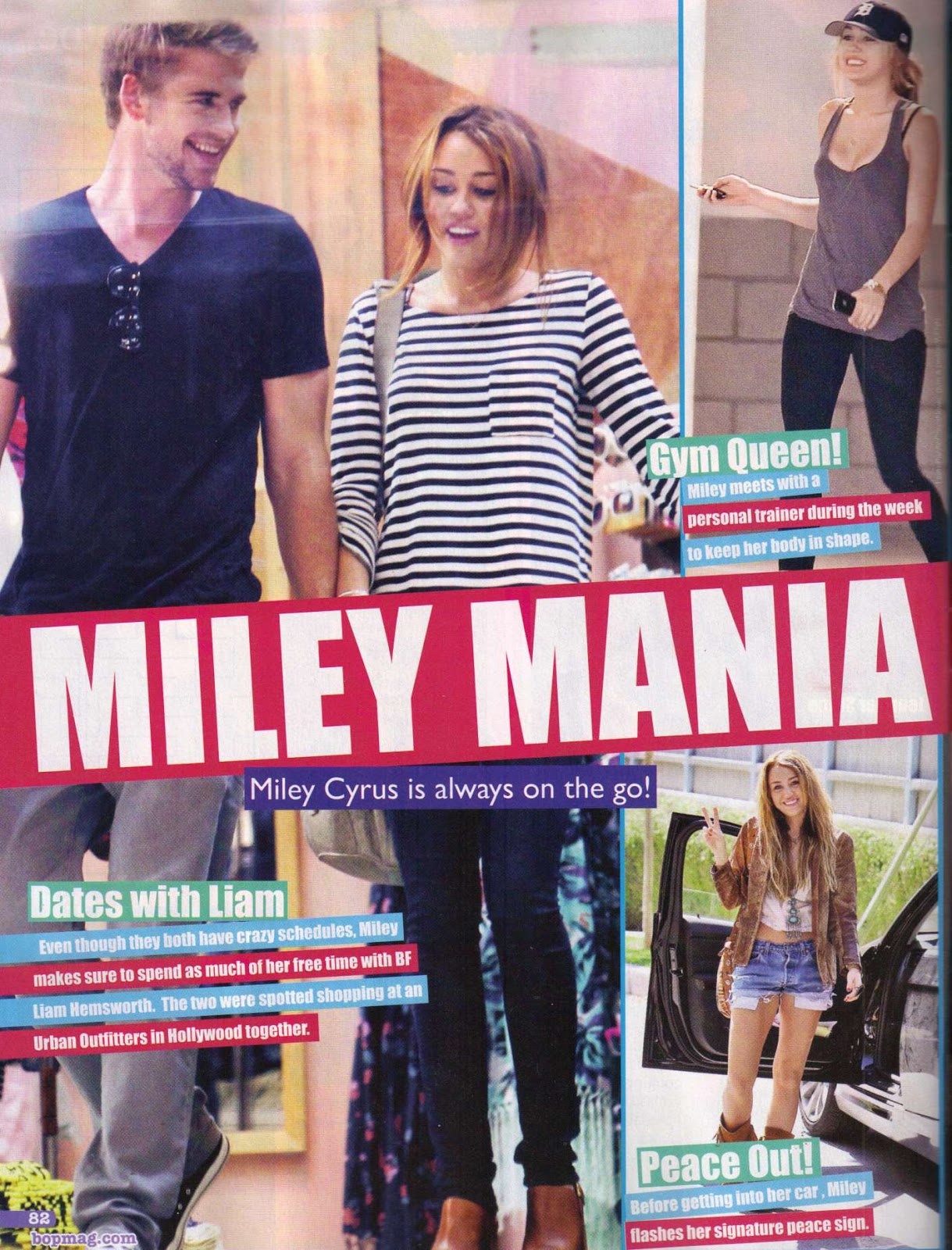 Miley Cyrus Fan Page: Magazine scans