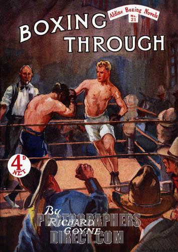 KNUCKLES AND GLOVES: FIGHT FICTION: ALDINE BOXING NOVELS!