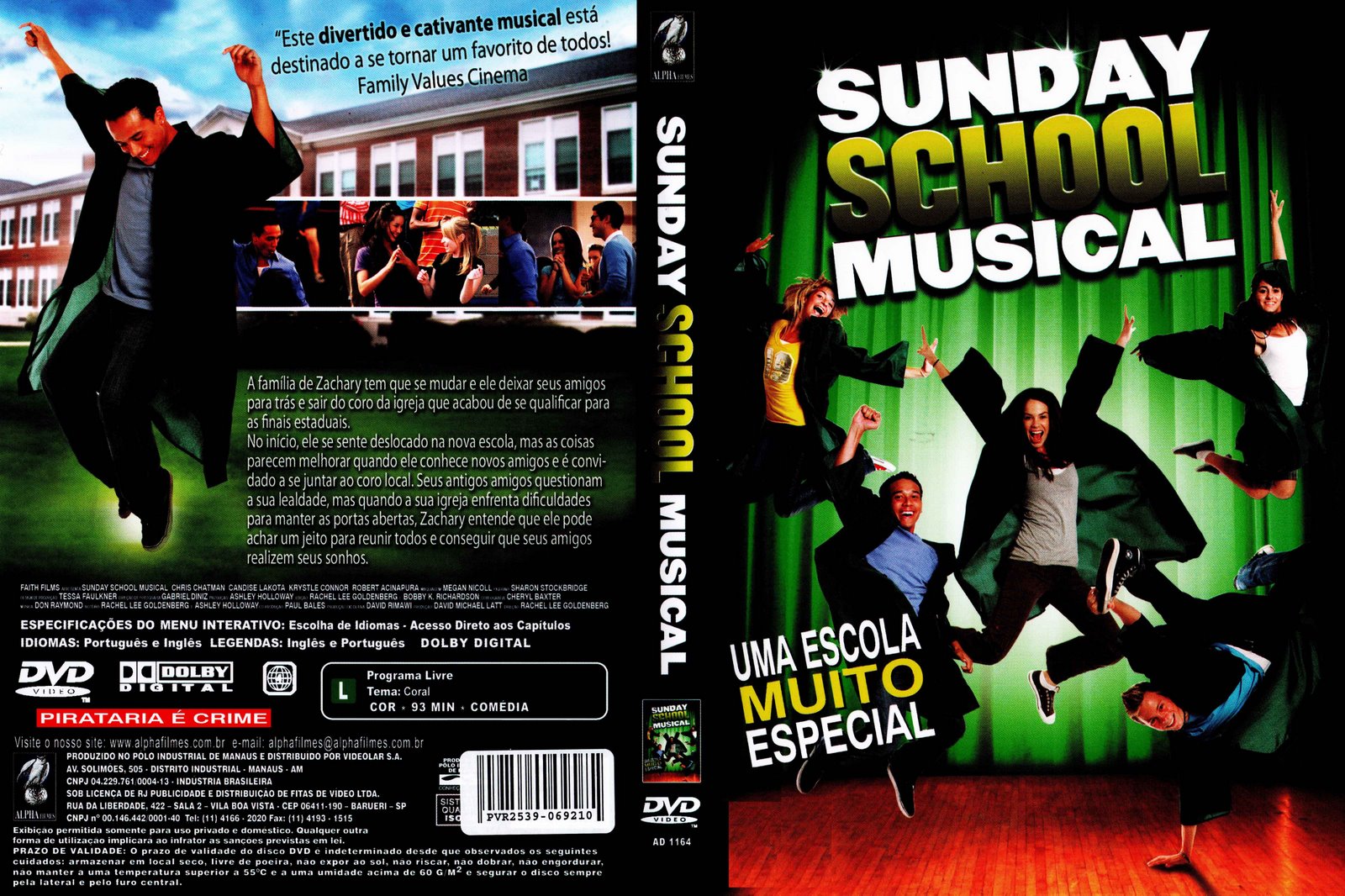 Capas de Filmes Musical: Sunday School Musical