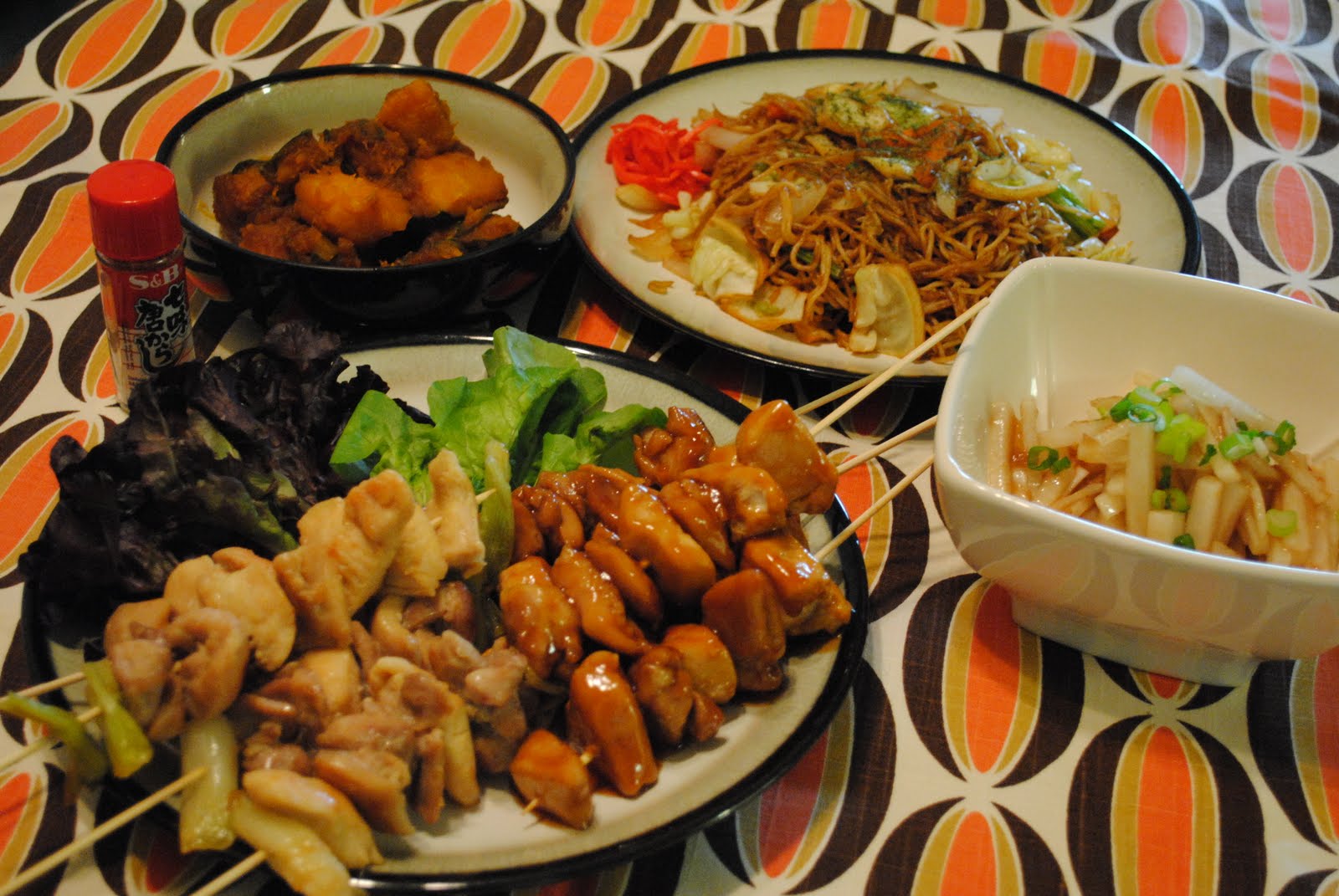 Bento - Japanese lunch box: Thursday - Yakitori