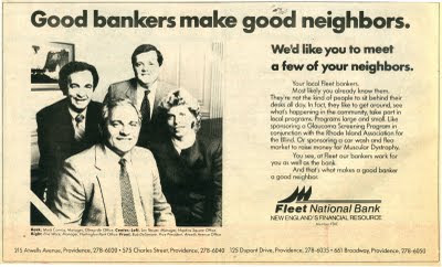 RETRO Rhode Island: FLEET BANK