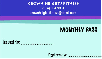 Crown Heights Fitness: Work out everyday (almost), morning & night with ...