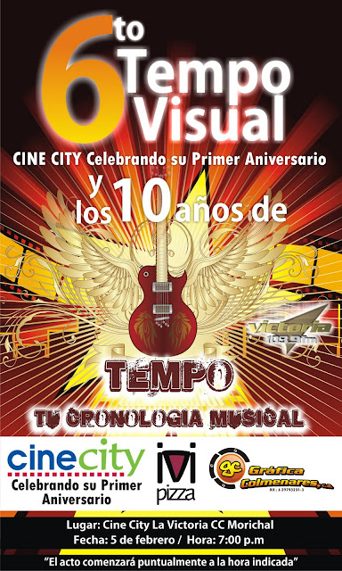 Tempo, Tu Cronologia Musical: 6to Tempo Visual - 5 de febrero en Cine ...