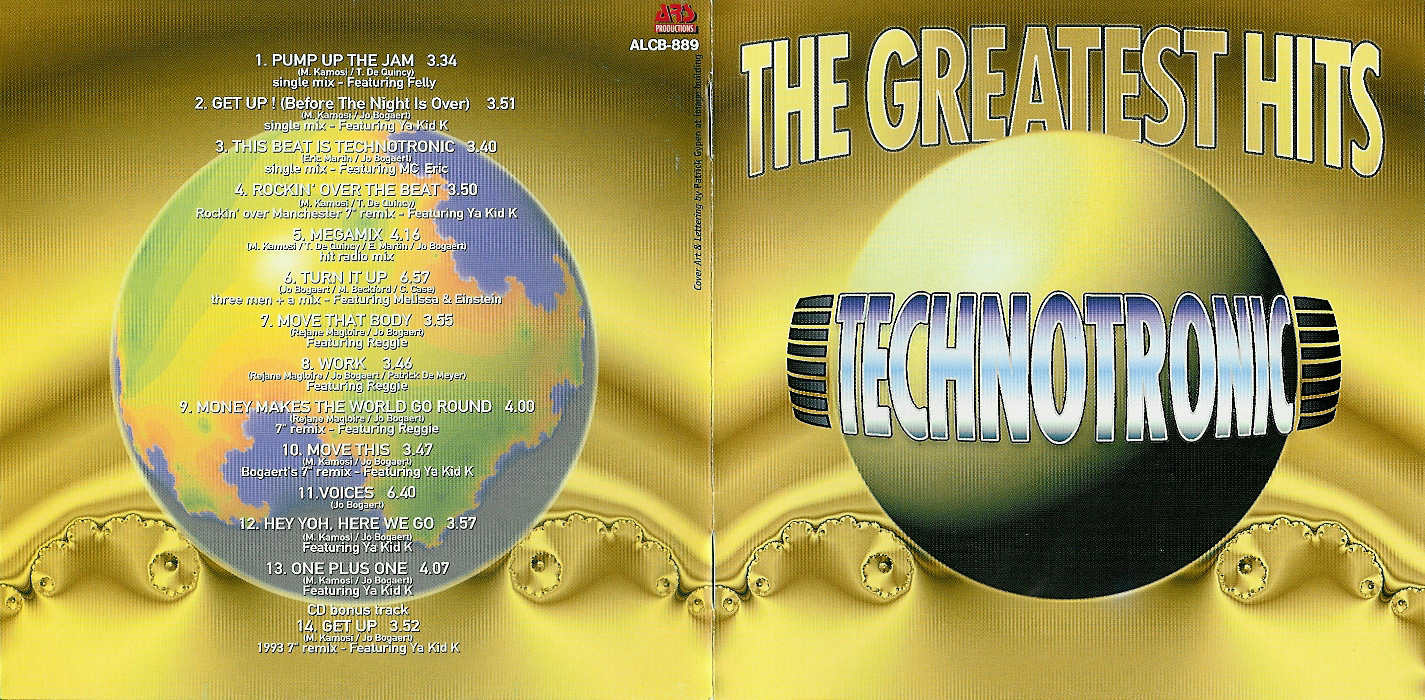 World Release-עולם של שחרורים: Technotronic-The Greatest Hits-1993
