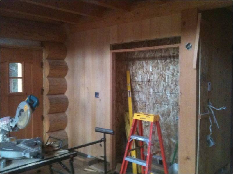 LX Cabin: Interior Paneling Work Continues