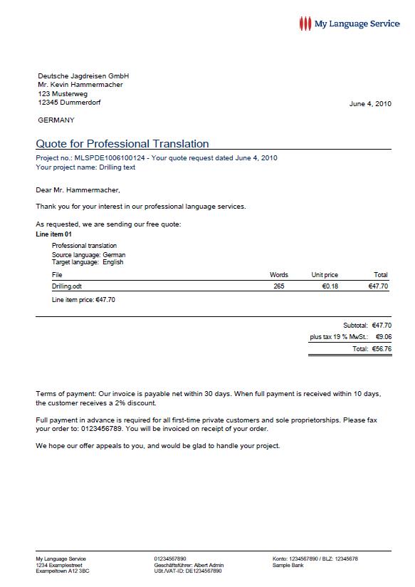 Translation Tribulations: A customer's view of the Online Translation ...