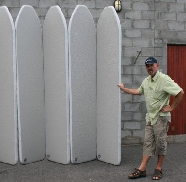 Drop stitch MatrixWeb technology makes flat inflatables