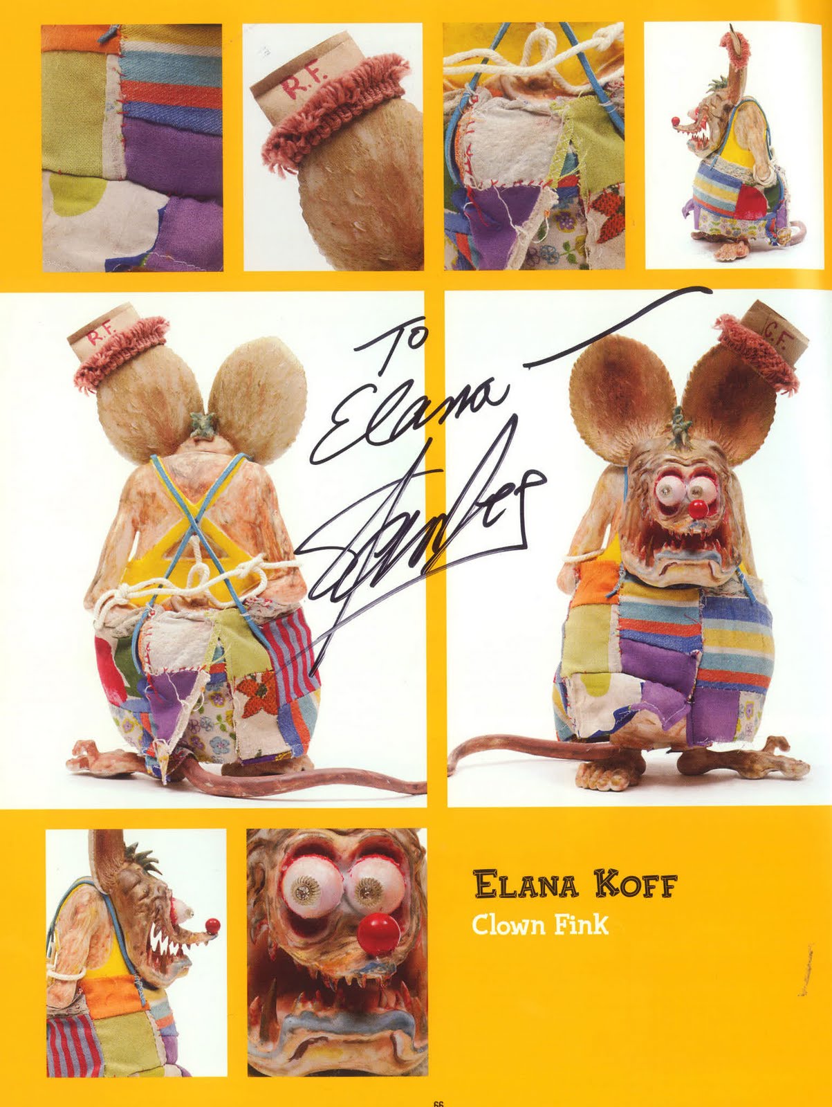 Elana Sadler's Portfolio: Rat Fink collaboration to honor Ed Big Daddy Roth