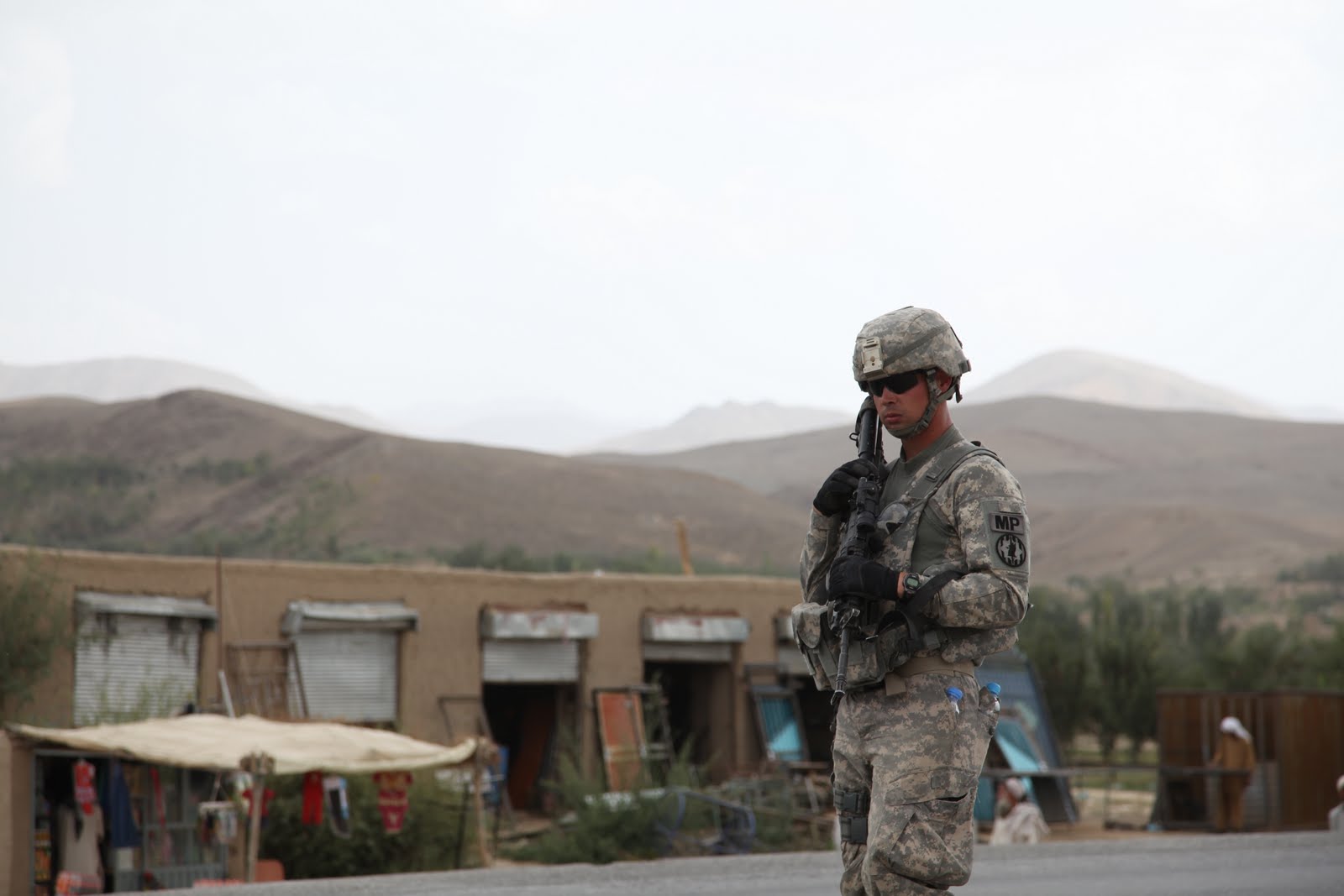 401st Military Police Company: Outside COP Sayed Abad