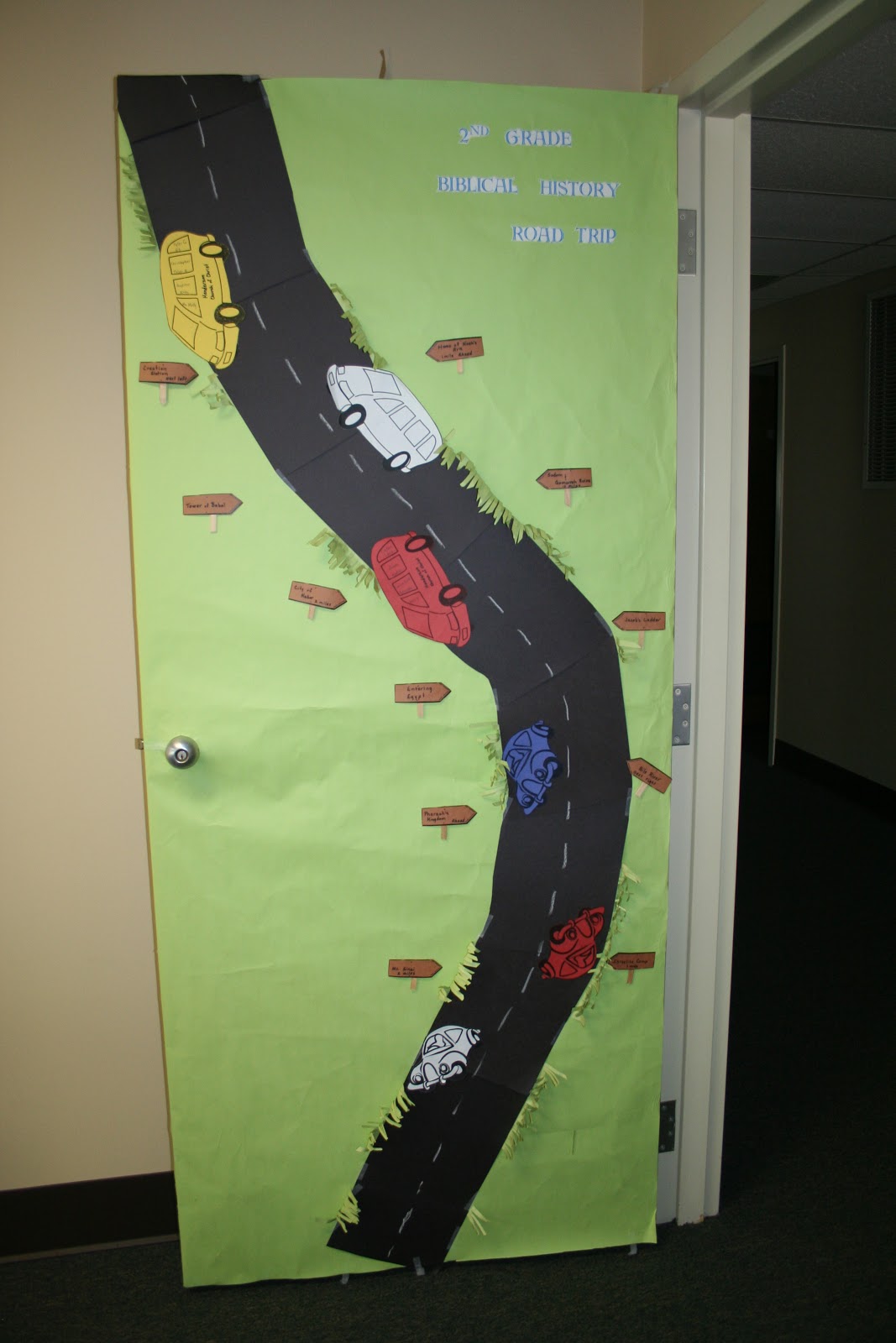 Blessings for Bible School Teachers: Road Trip Room Theme
