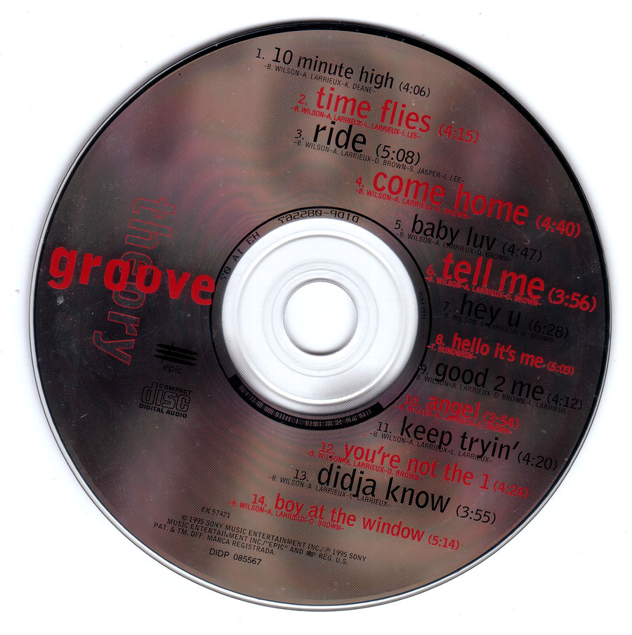 highest level of music: Groove Theory - Groove Theory-Retail-1995