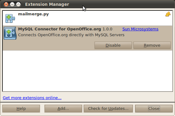 WeB LoG'S JuUiER: Connect MySQL with OpenOffice Database (Base)