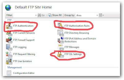 WeB LoG'S JuUiER: Setting Authentication FTP on Windows 7 RC