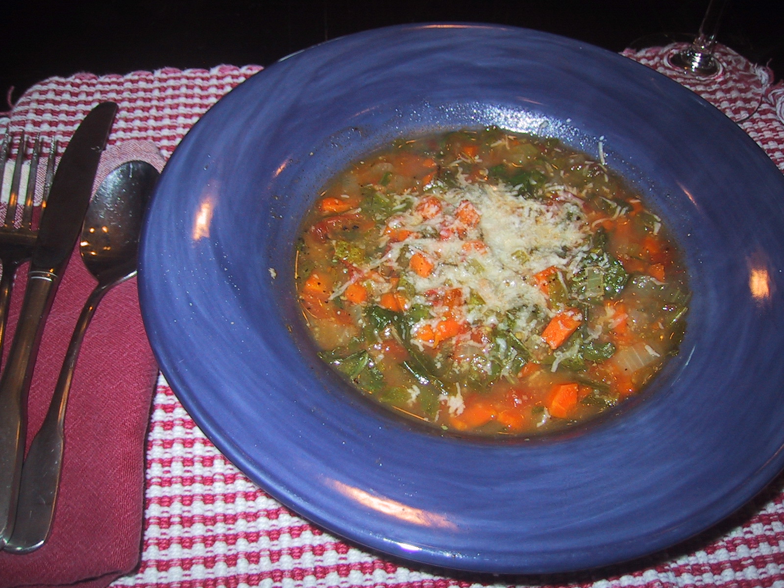 in the kitchen with Nan: Soup night
