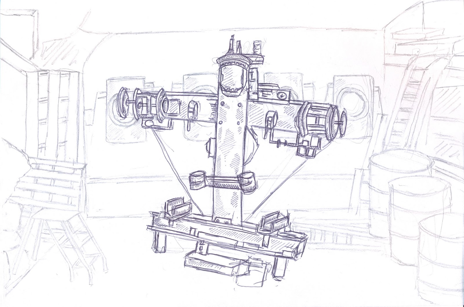 Final Piece of the Puzzle: Set Design Sketch
