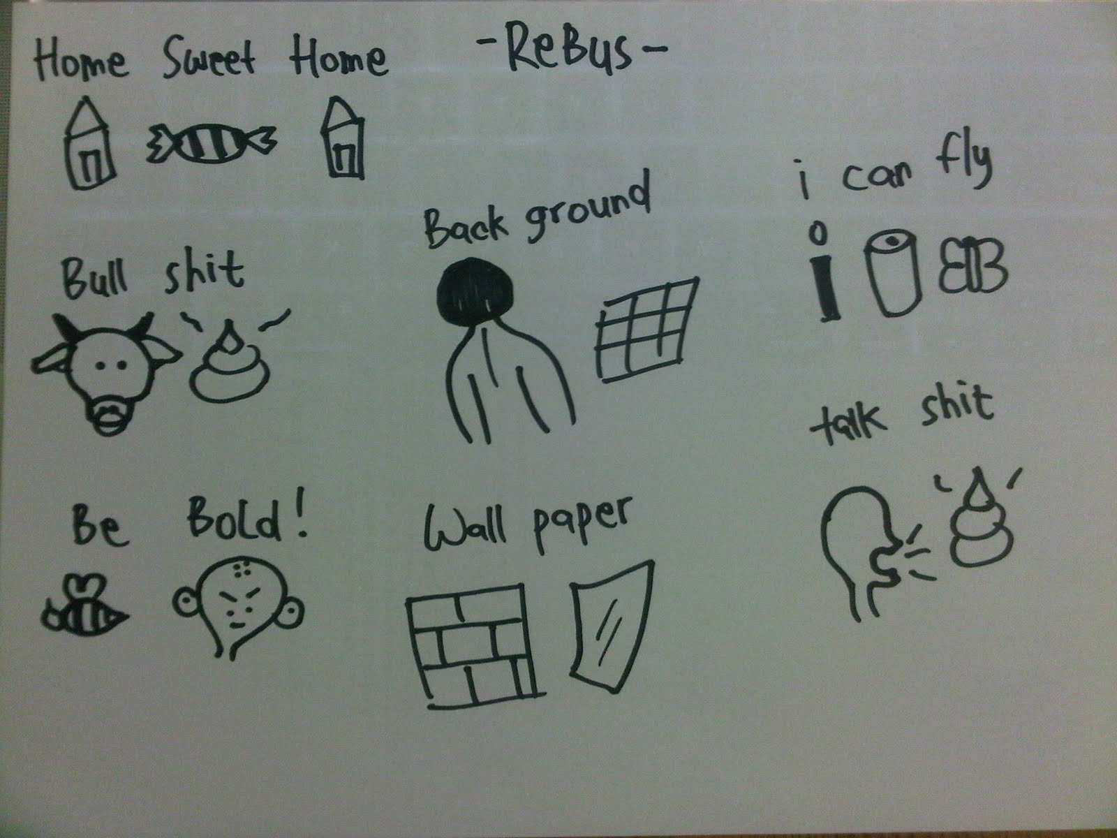 Symbols and Distribution: Week 6 - ReBus