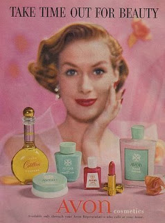 AVON BEAUTY PRODUCTS: Vintage AVON Advertisments