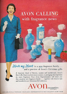 AVON BEAUTY PRODUCTS: Vintage AVON Advertisments