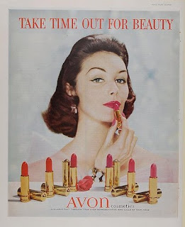 AVON BEAUTY PRODUCTS: Vintage AVON Advertisments