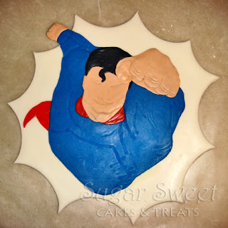 Sugar Sweet Cakes and Treats: Superman Kryptonite Cake (and Sugar Glass ...