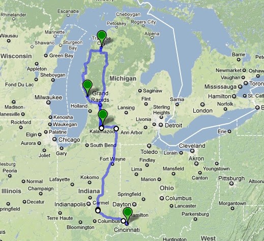 "Hell, I was there" and I made breakfast.: The Great Circle Route