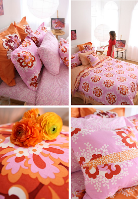 belle maison: New! Organic Bedding by Amy Butler