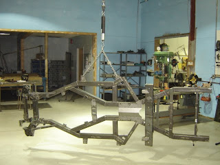 Jennys TR-6 Project: The RATCO Frame Build Spring 08