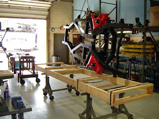 Jennys TR-6 Project: The RATCO Frame Build Spring 08