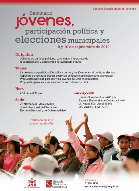 Jóvenes Participación Política Y Elecciones