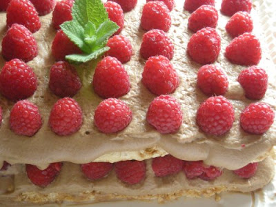 Lori's Lipsmacking Goodness: Chocolate Mousse and Coconut Dacquoise ...