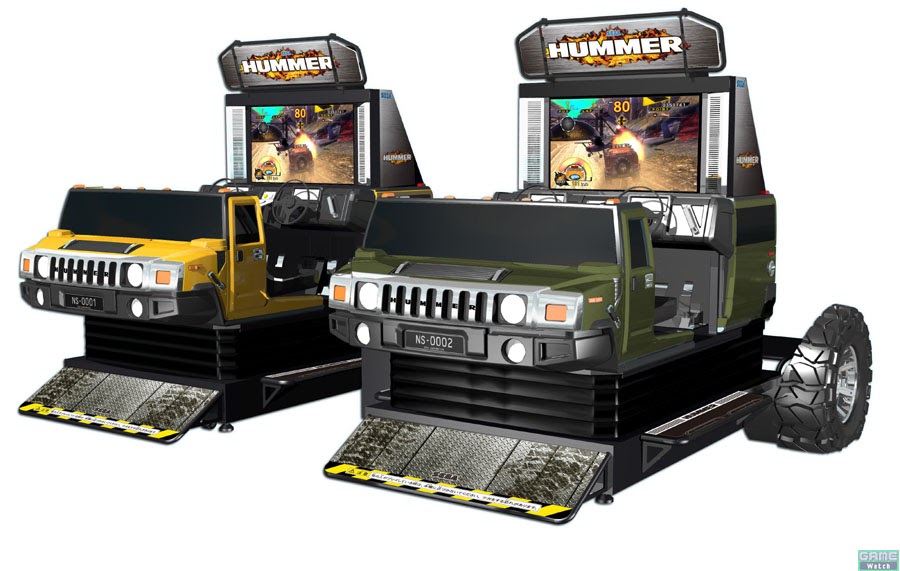 Japhei Game News: Hummer ARCADE shown by Sega at AM show