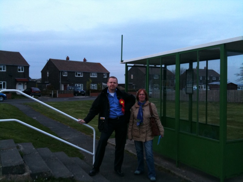 Antoine Tinnion, the Labour candidate for the Hexham constituency in ...