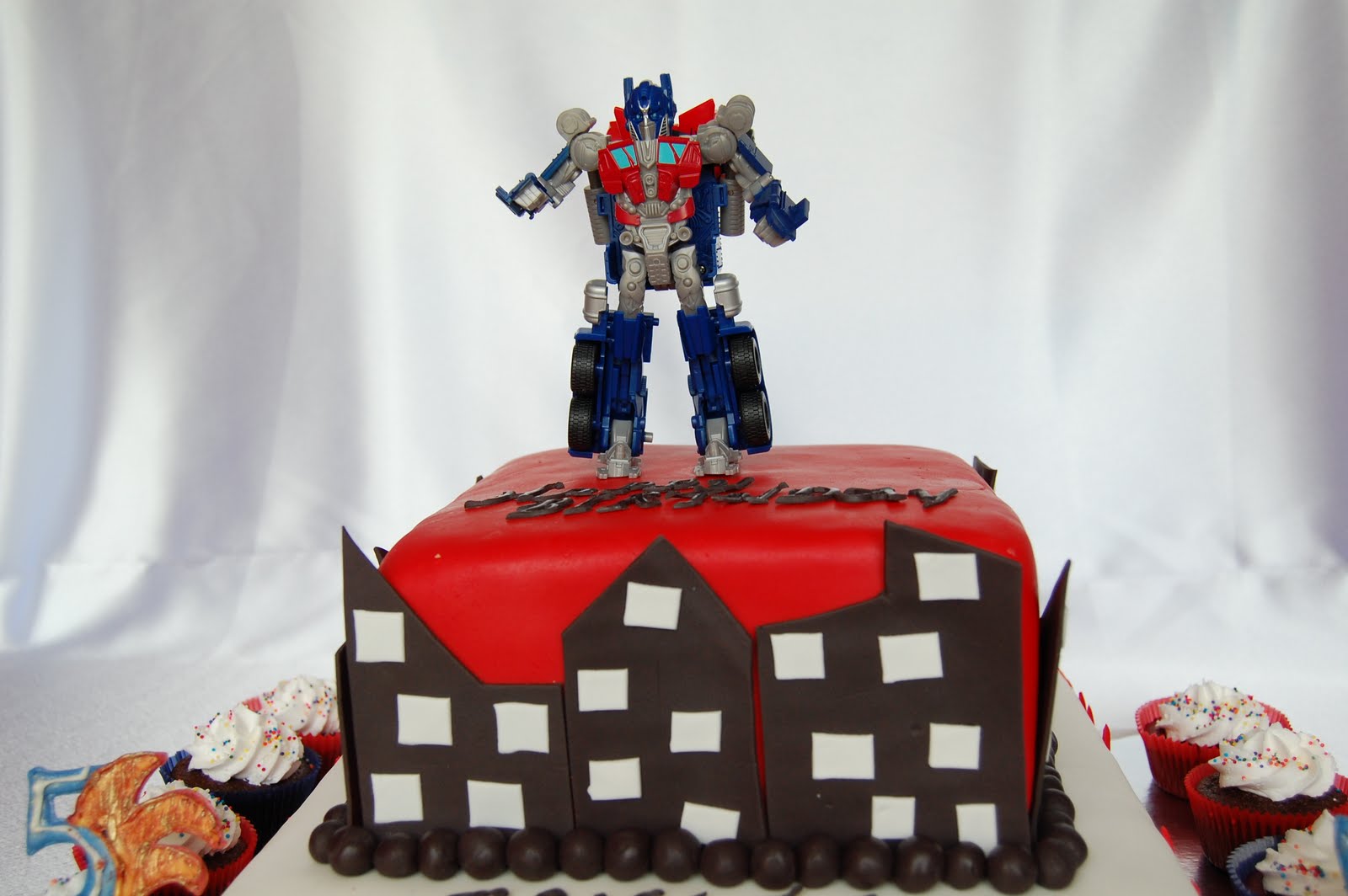 Transformer Cakes For Boys