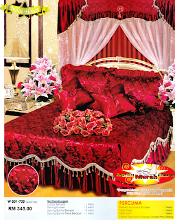 Asrieda Shoppe Online Store: Cadar Pengantin Baru (RM 345.00)