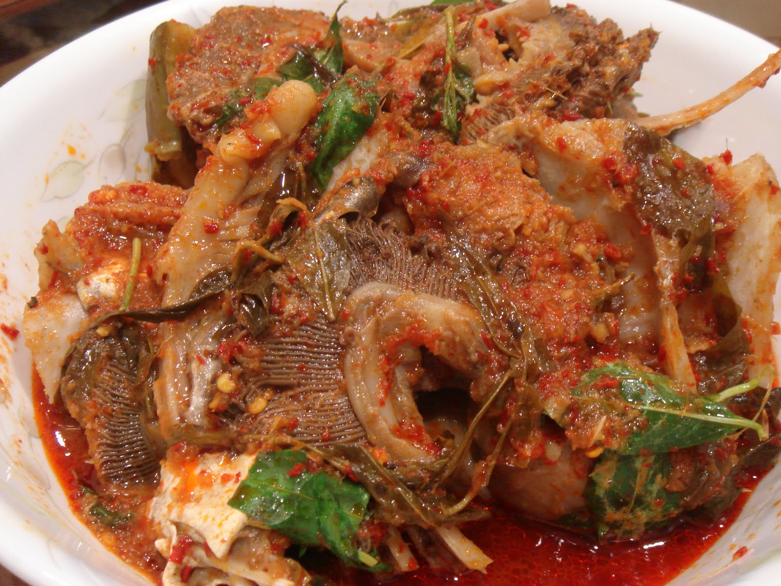 Ady Greatsword Empire Kitchen Recipes: Asam Pedas Kepala Ikan Mayong (Duri)